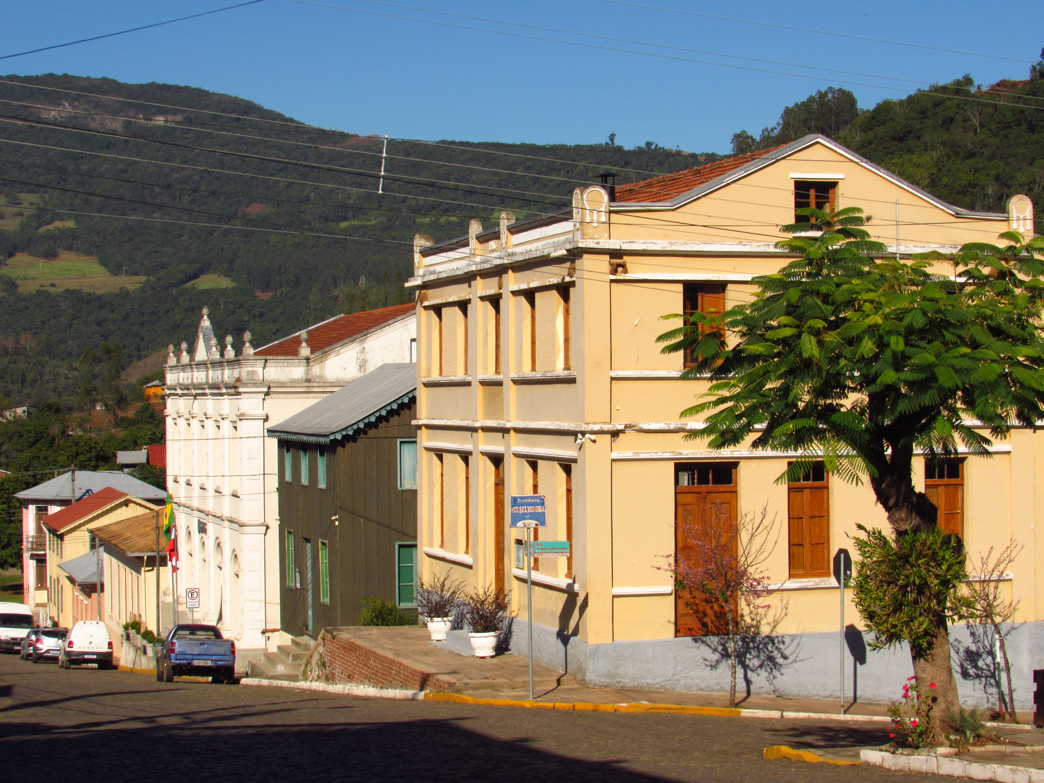 As históricas casas de Santa Tereza